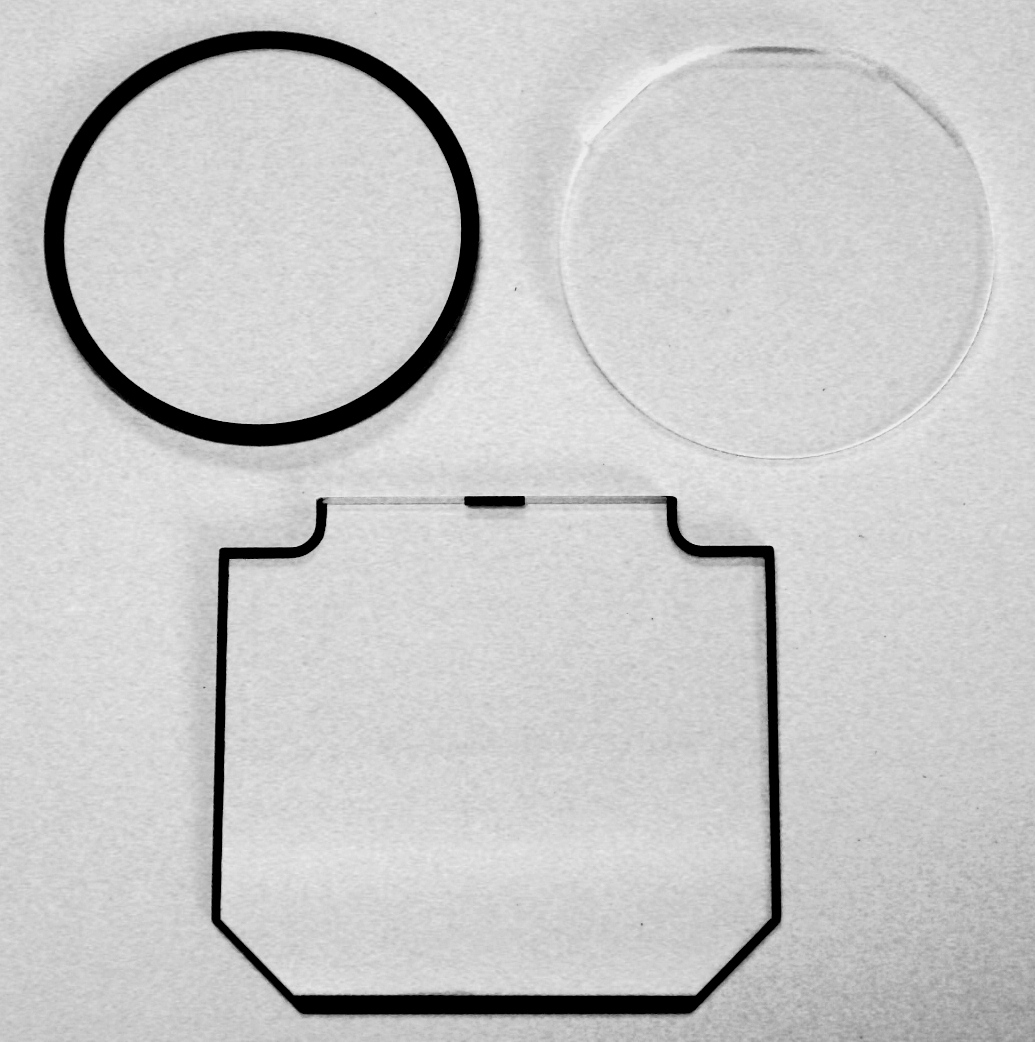 Wedge Glass for Electro-Mechanical Instruments